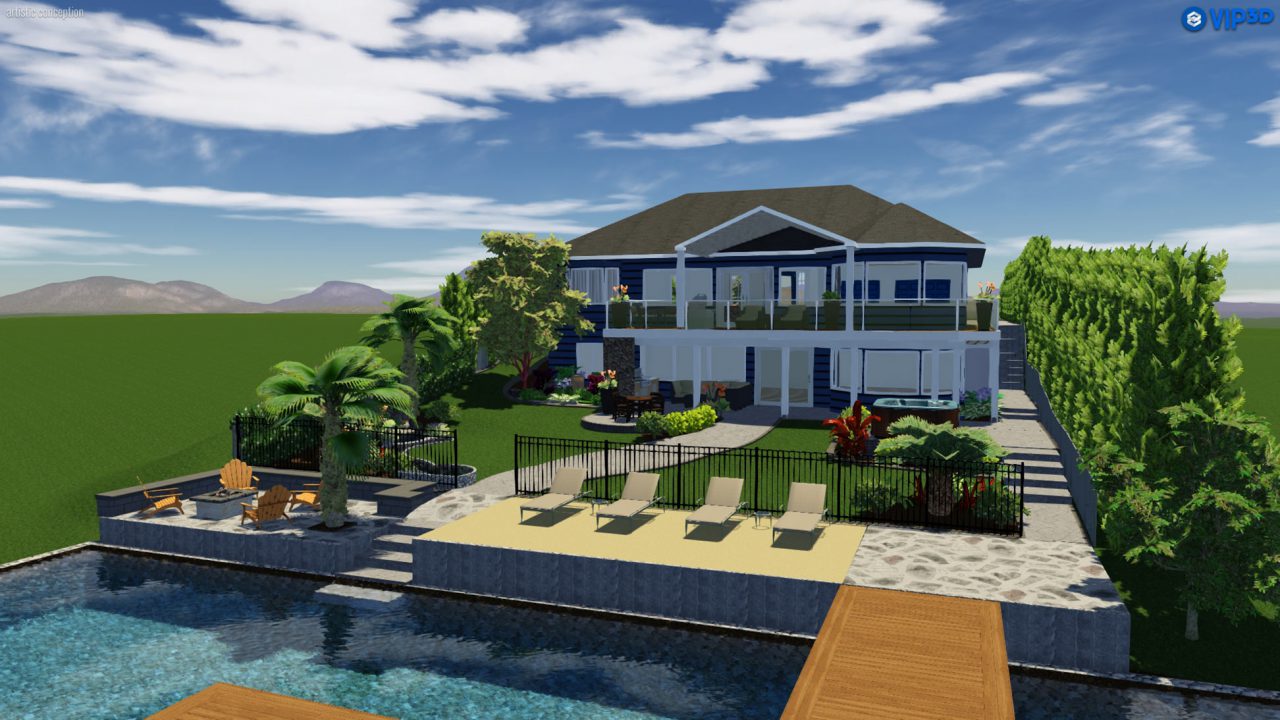 3D Landscape Plans & Architectural Design By Olympic