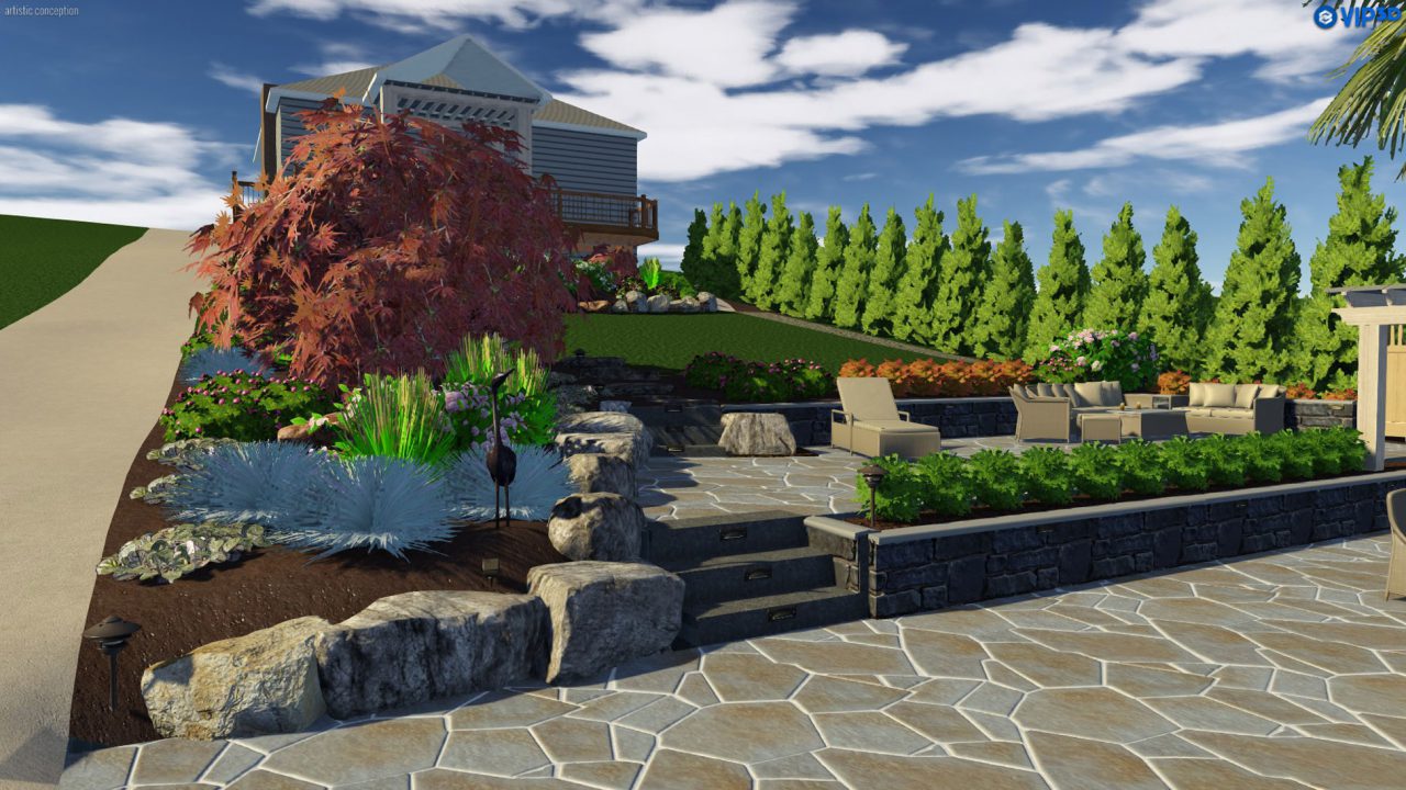 3D Landscape Plans & Architectural Design By Olympic