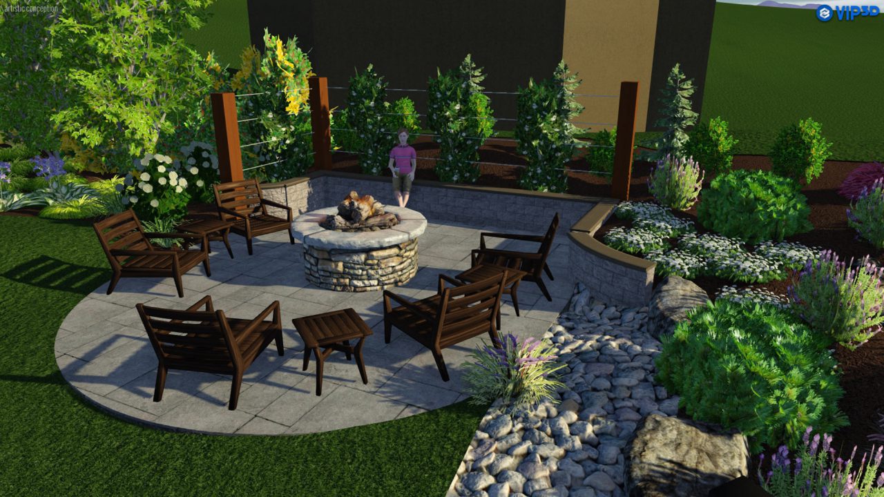 3D Landscape Plans & Architectural Design By Olympic